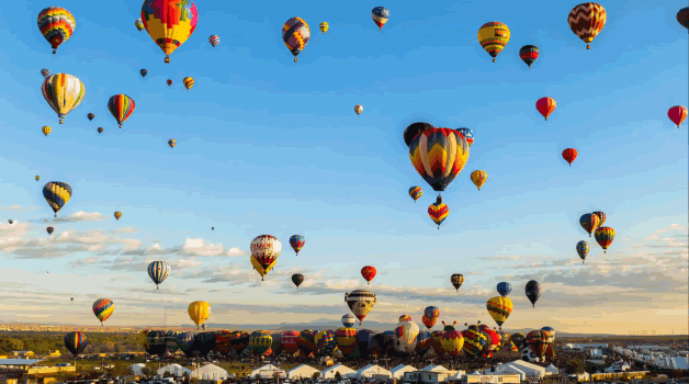 Timelapse video of hot air balloon festival is gorgeous, mesmerizing ...